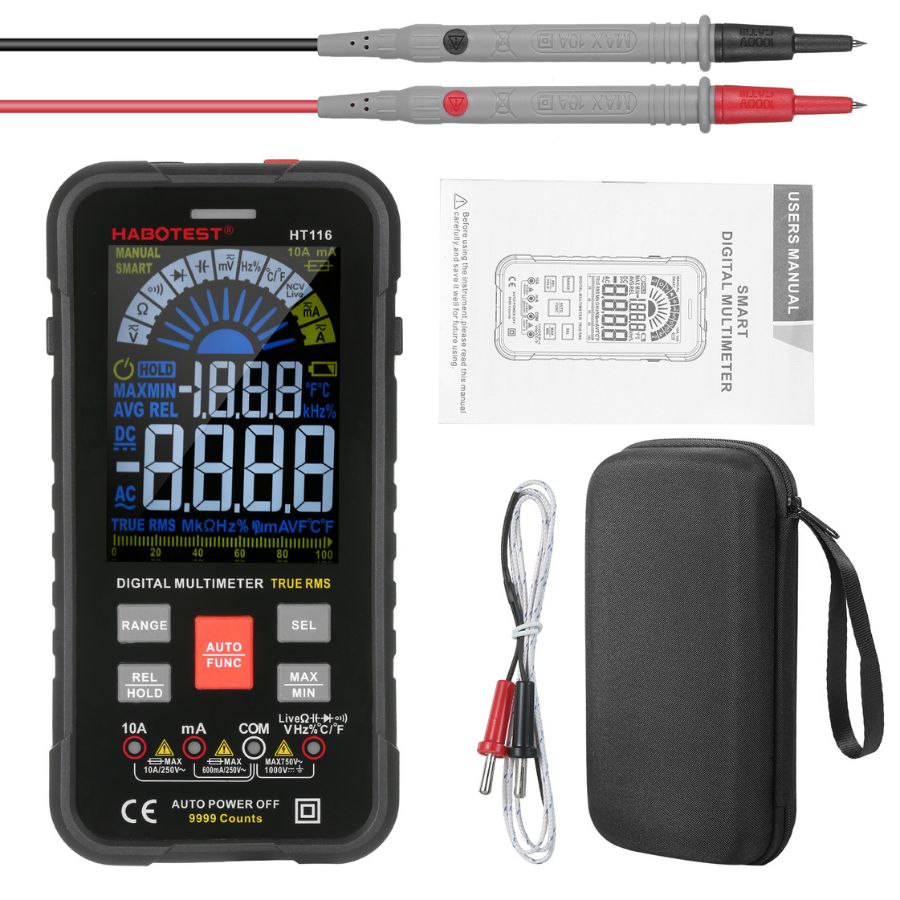 Multímetro Digital Portátil Multitester Ht116