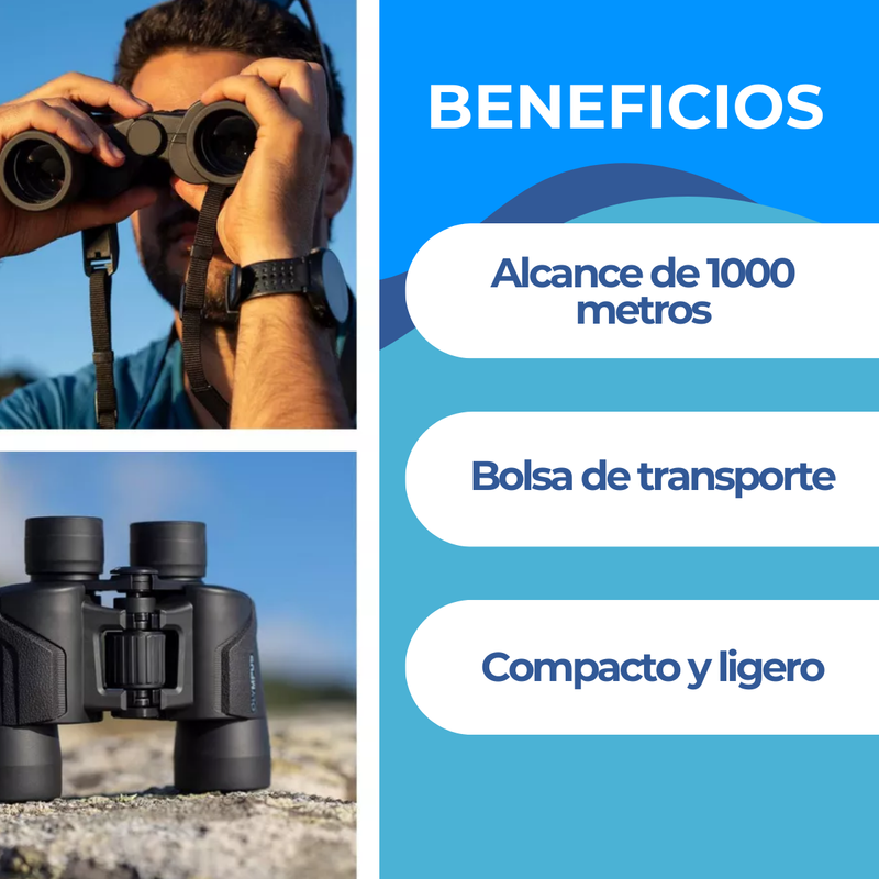 Binoculares Profesionales De Largo Alcance 1000m